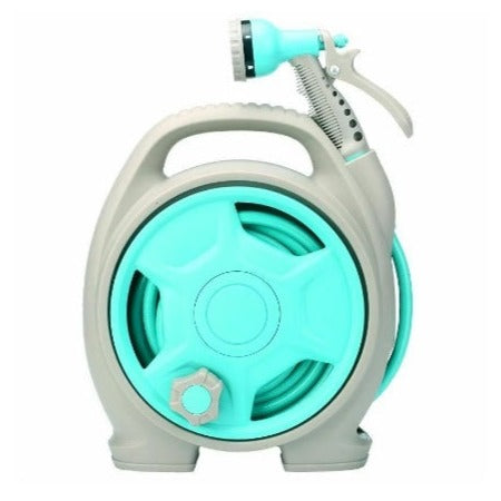 Suport furtun cu derulator retractabil, 15 m, auto blocare furtun, ant ...