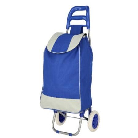 Căruț de cumpărături, 2 roți, cadru metalic, pliabil, 45 l – Una Alta